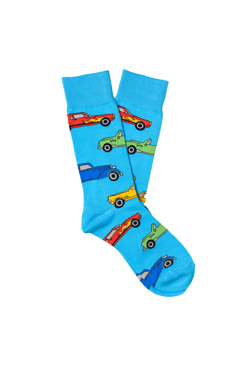 Classic Cars Socks inspired by Summernats by CAPITAL SOCKS Australia